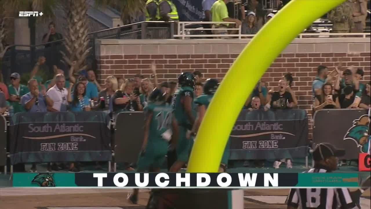Touchdown! Sam Pinckney scores vs. Army - ESPN Video