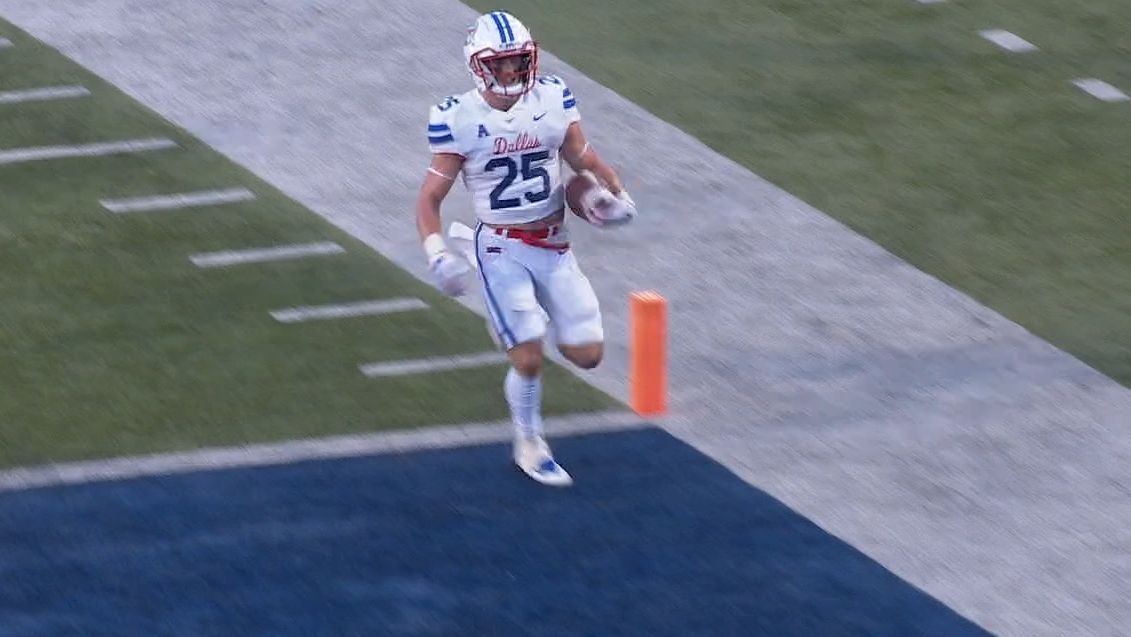 TJ McDaniel scores his first TD for SMU in more than 2 years - ESPN Video