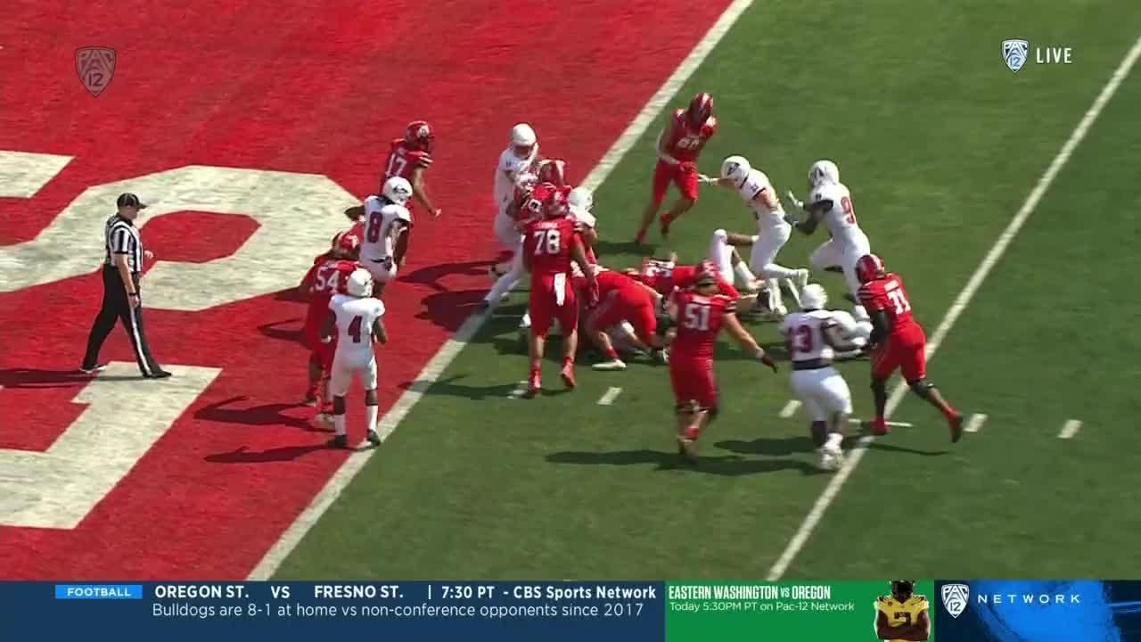 Tavion Thomas scores second rushing TD - ESPN Video