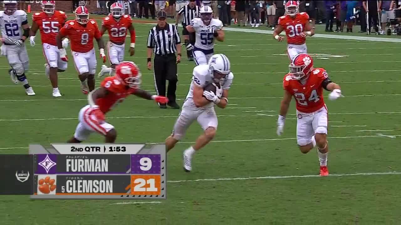 Tyler Huff airs it out for 25-yard TD - ESPN Video