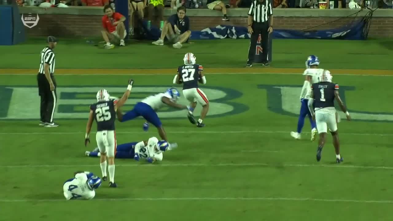 End Zone! Jarquez Hunter scores 7-yard rushing touchdown - ESPN Video