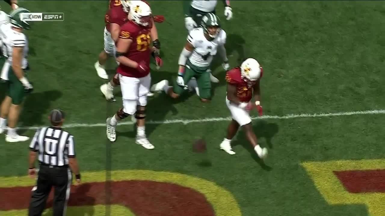 Deon Silas scores 3-yard rushing TD - ESPN Video