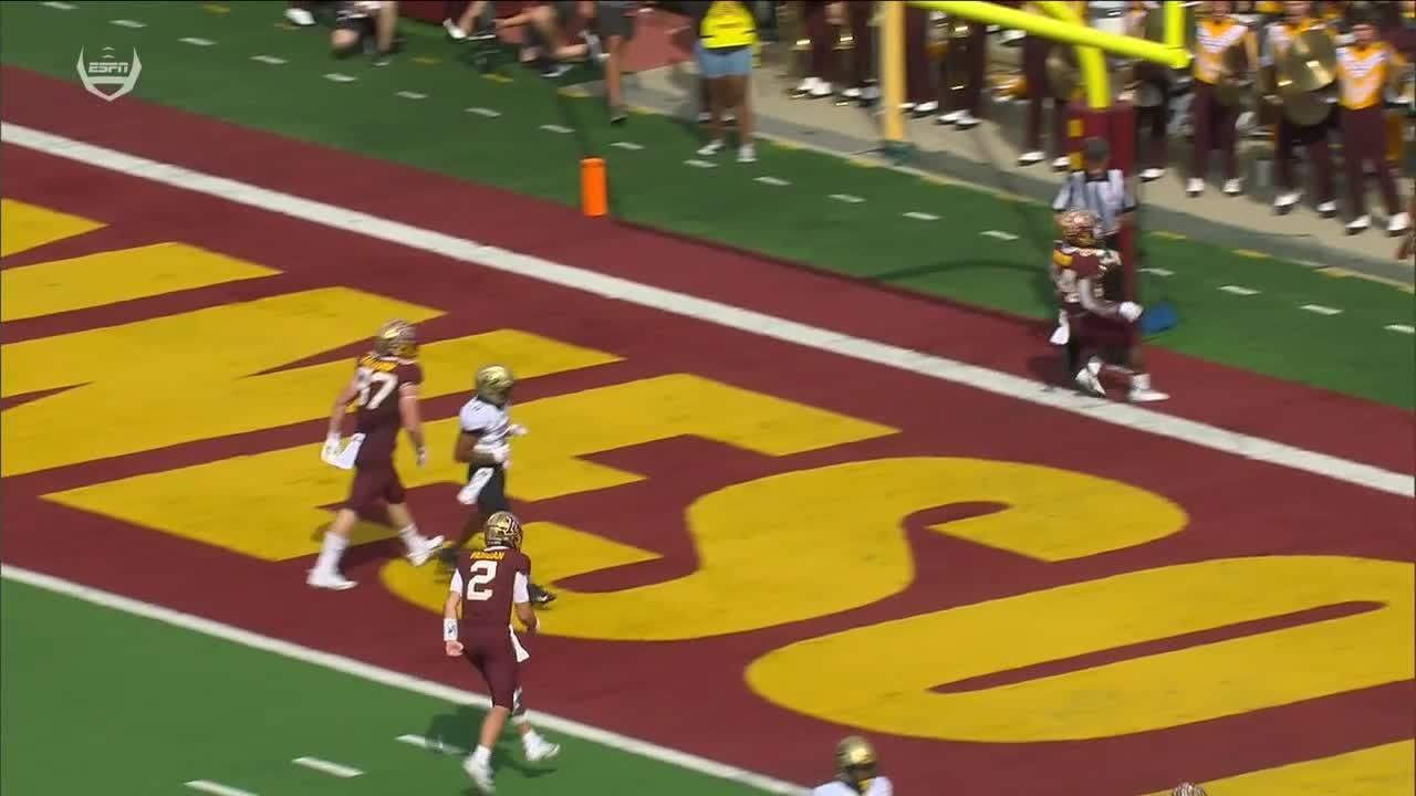 Mohamed Ibrahim crosses goal line for 5-yard TD - ESPN Video