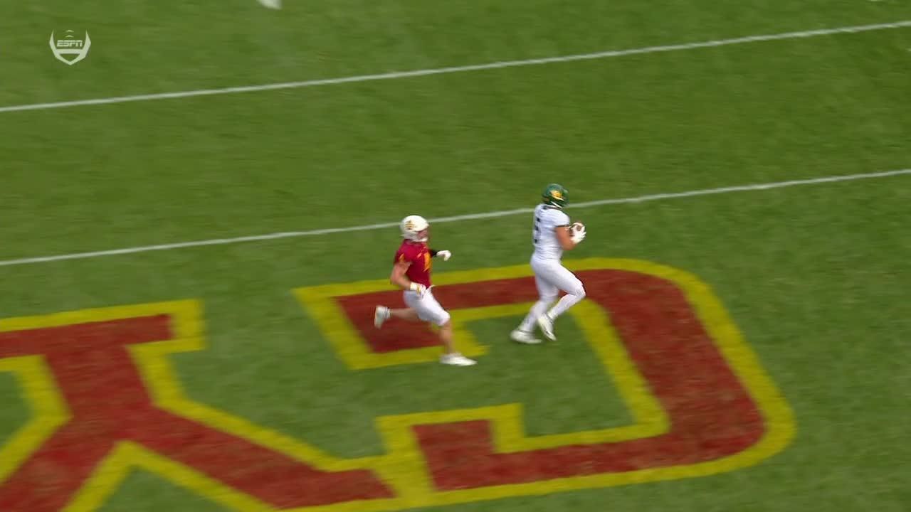 Blake Shapen airs it out for 1-yard touchdown - ESPN Video