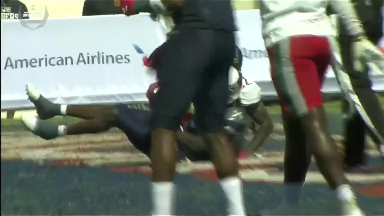 Shane Hooks makes catch for 4-yard touchdown - ESPN Video