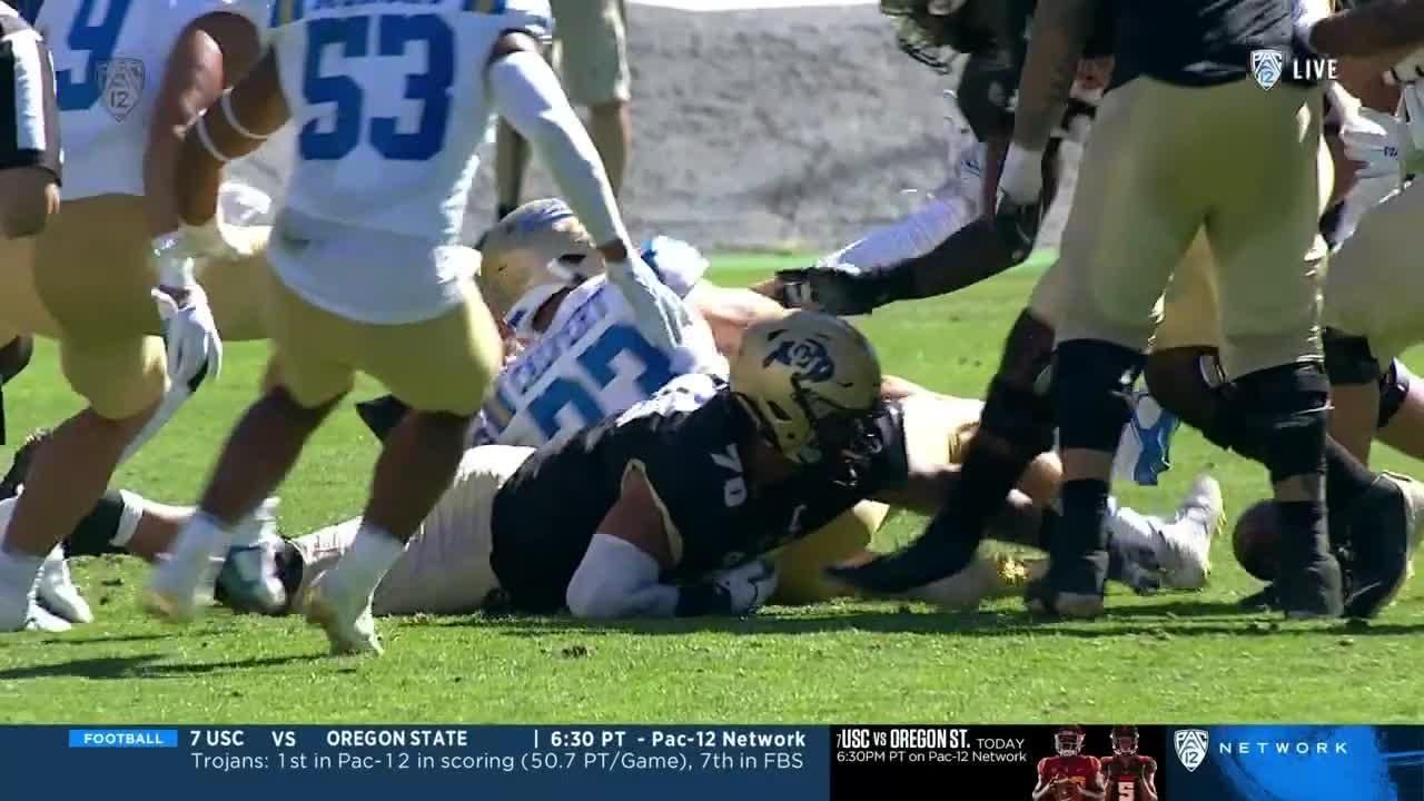 Laiatu Latu drops opposing QB for the sack - ESPN Video