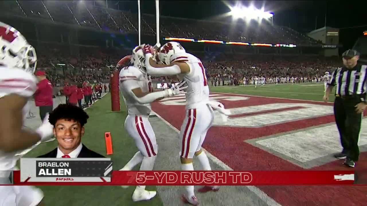 Braelon Allen scores 75-yard rushing TD - ESPN Video