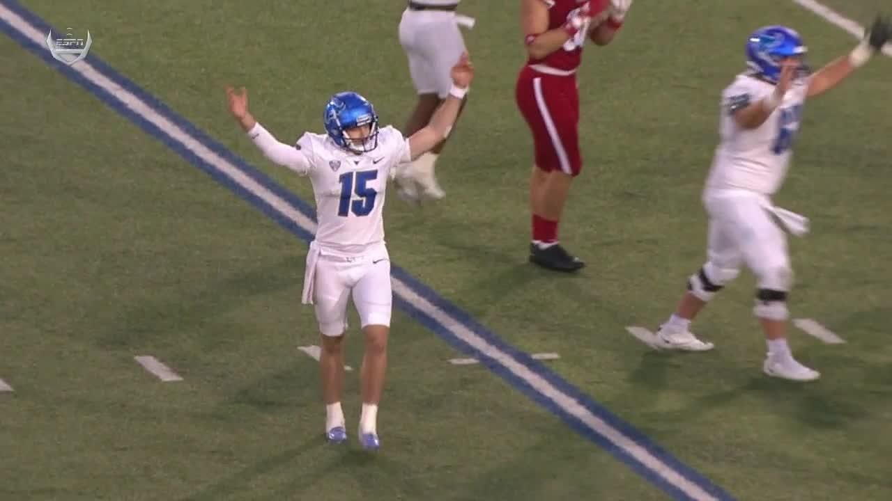 Buffalo victorious on Snyder-Marshall TD connection in final seconds ...