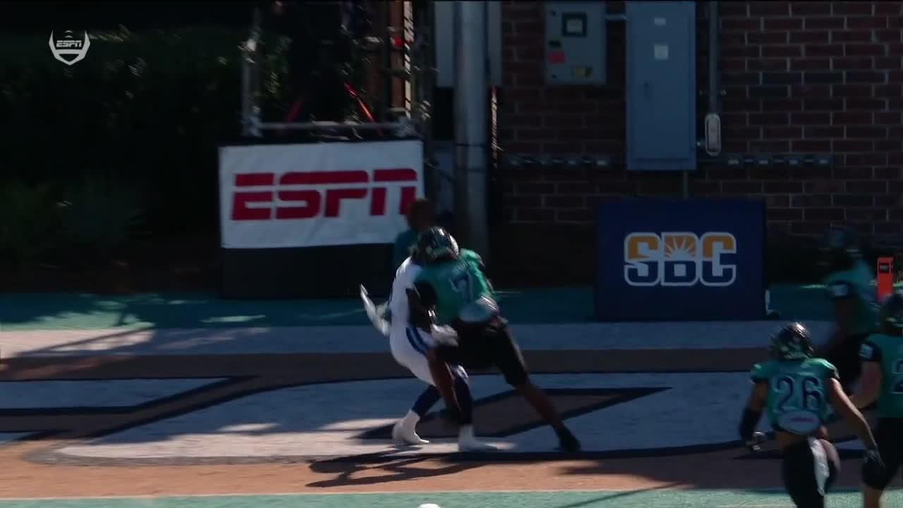 Hayden Wolff throws 22-yard TD pass to Isiah Paige - ESPN Video