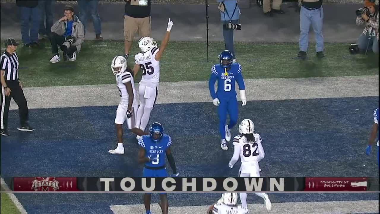 Austin Williams hauls it in for 1-yard touchdown - ESPN Video