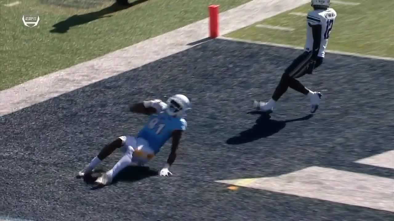 Devin Kargman throws 35-yard TD pass to Devontez Walker - ESPN Video