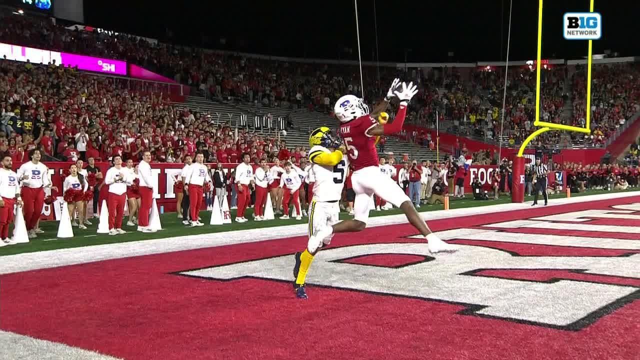 Sean Ryan comes up with jump-ball TD to give Rutgers the lead - ESPN Video