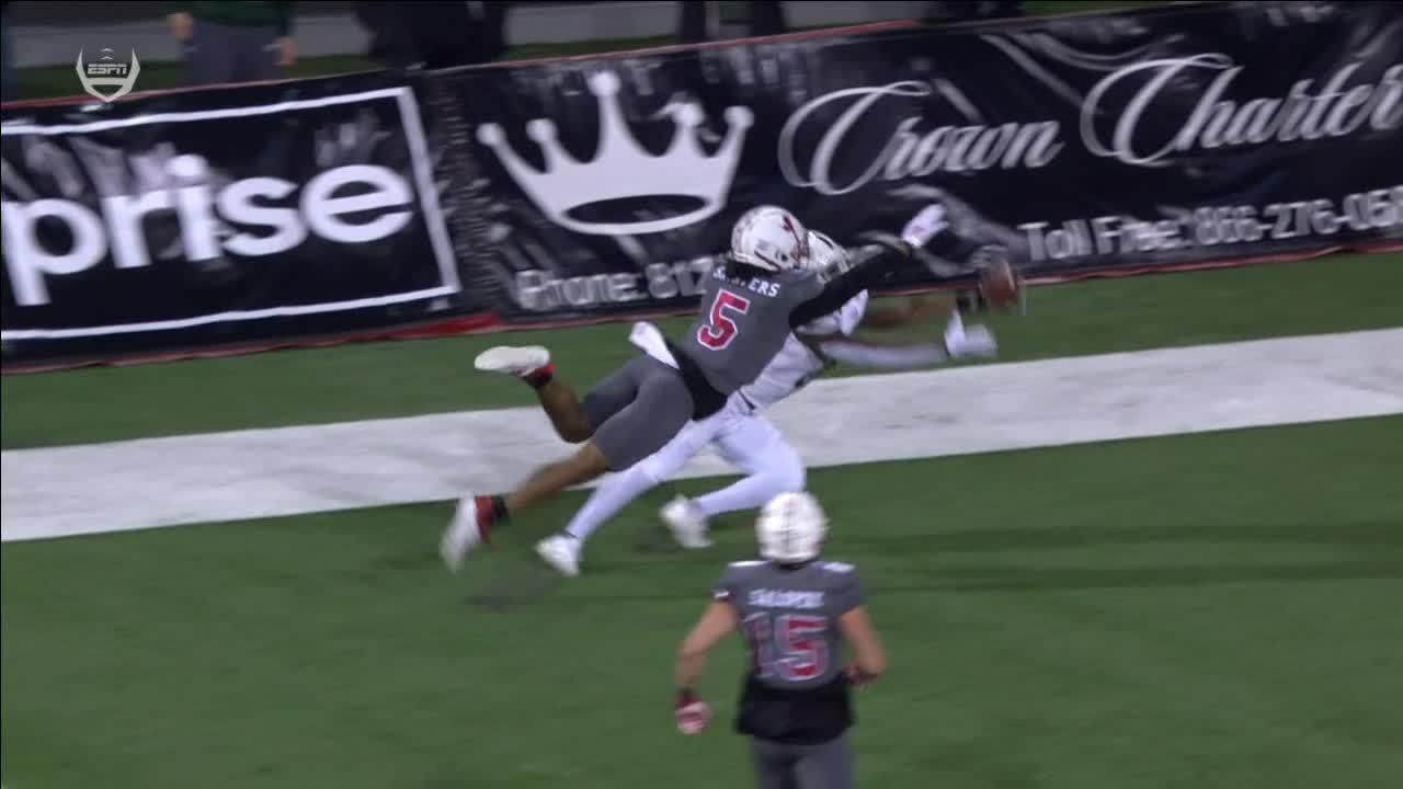 Jacoby Jones hauls in impressive TD catch for Ohio - ESPN Video