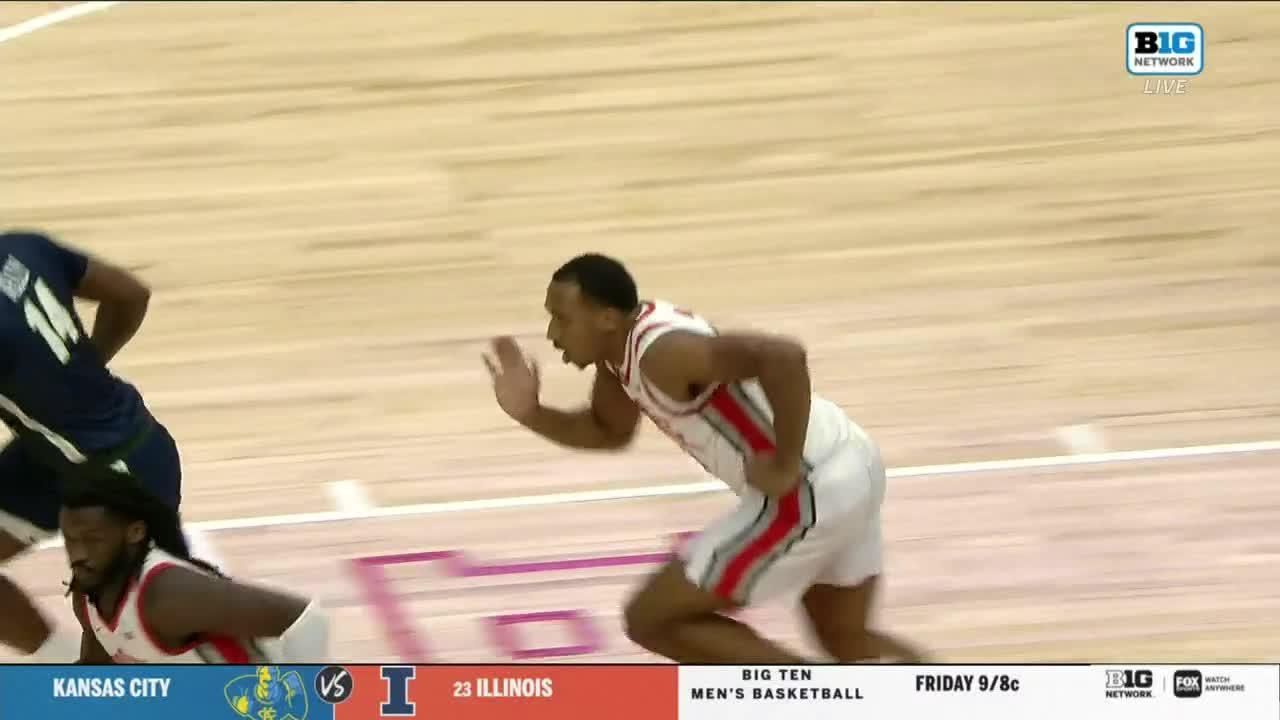 Zed Key rocks the rim with dunk - ESPN Video