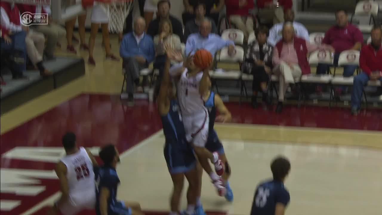 Mark Sears fights off defender for and-1 - ESPN Video