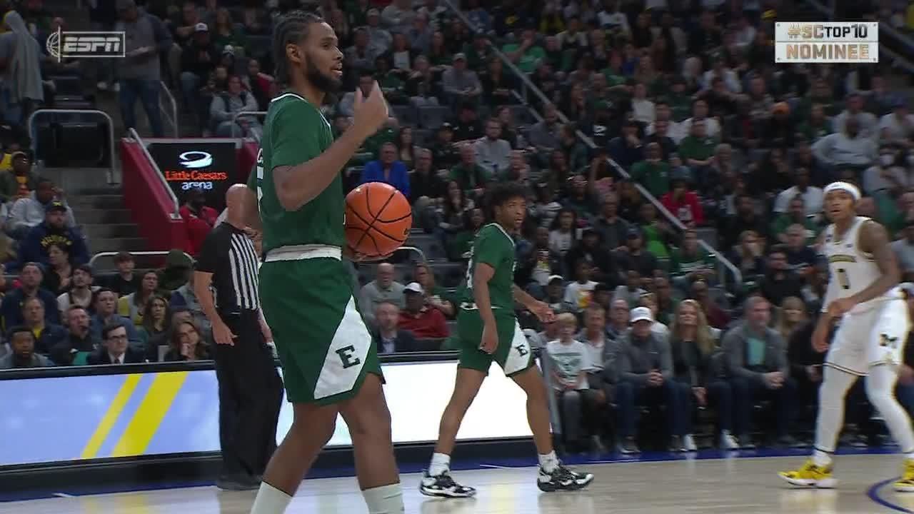 Emoni Bates elevates for slam vs. Michigan Wolverines - ESPN Video