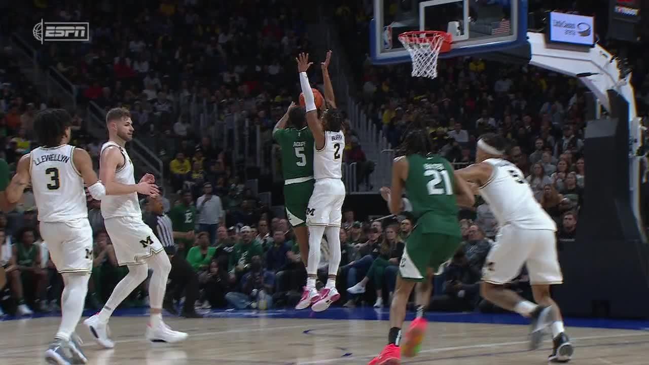 Tyson Acuff fights off defender for and-1 - ESPN Video