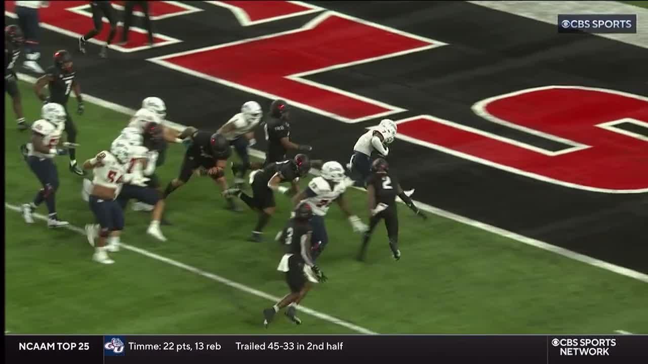 Touchdown! Jordan Mims scores vs. UNLV - ESPN Video