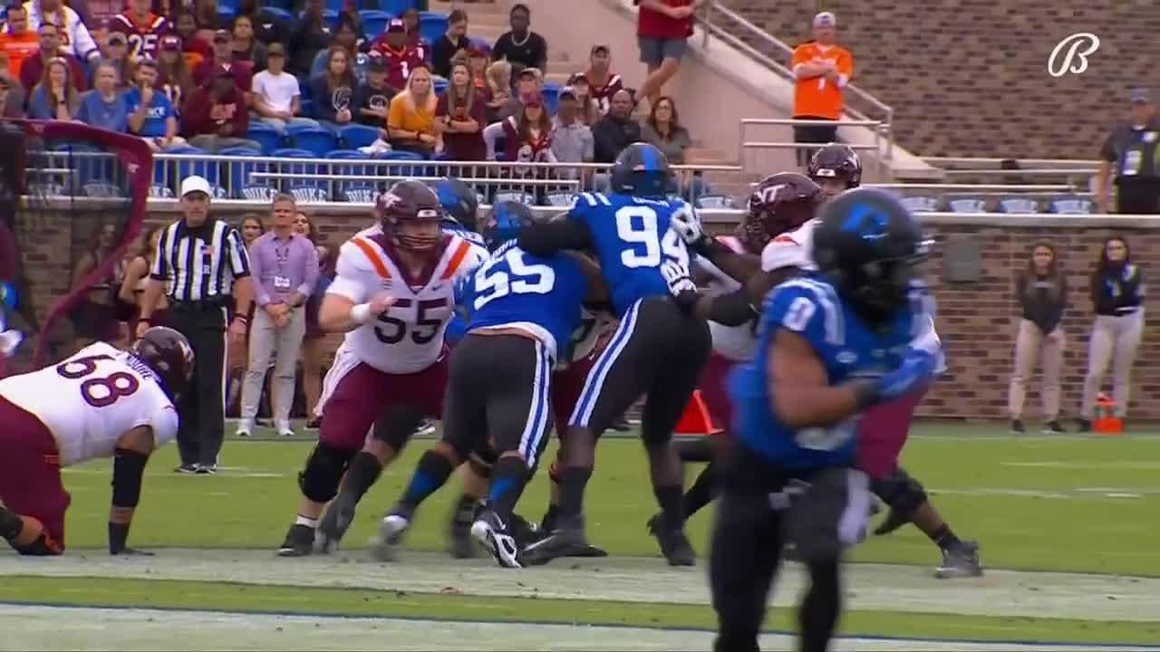 Grant Wells airs out 53-yard touchdown for Virginia Tech - ESPN Video
