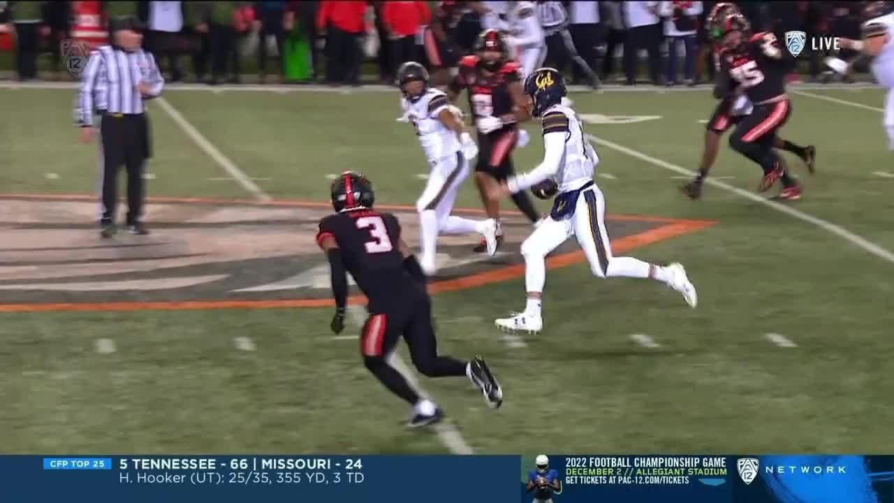 Jack Plummer goes 15 yards on impressive run - ESPN Video