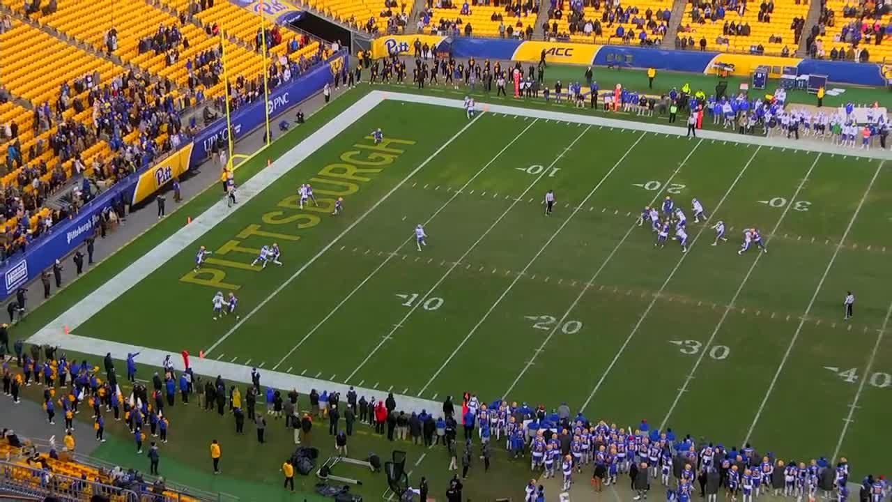 Riley Leonard connects for 19-yard TD pass - ESPN Video