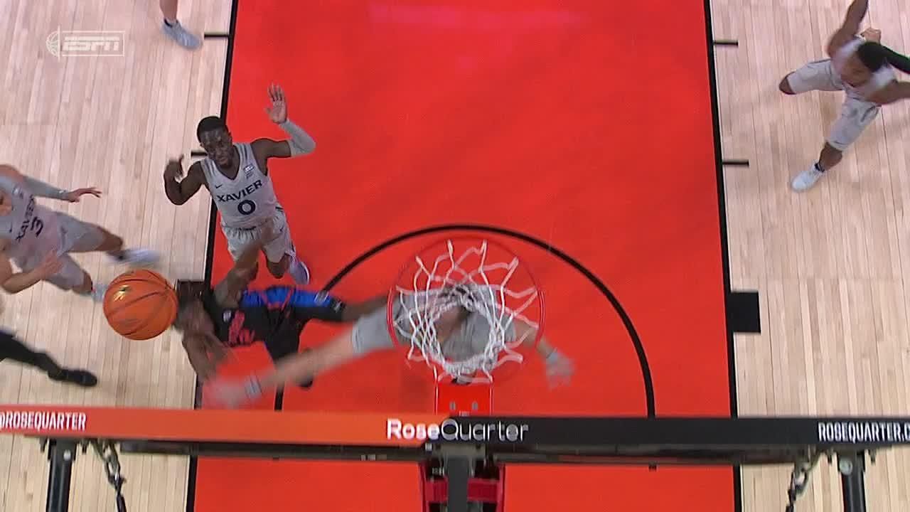 Trey Bonham loses shoe, but still gets the and-1 to fall - ESPN Video