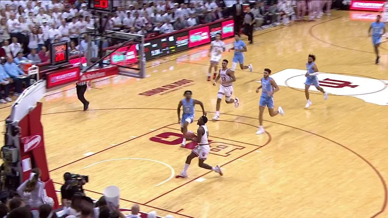 Xavier Johnson scores an easy one in transition - ESPN Video