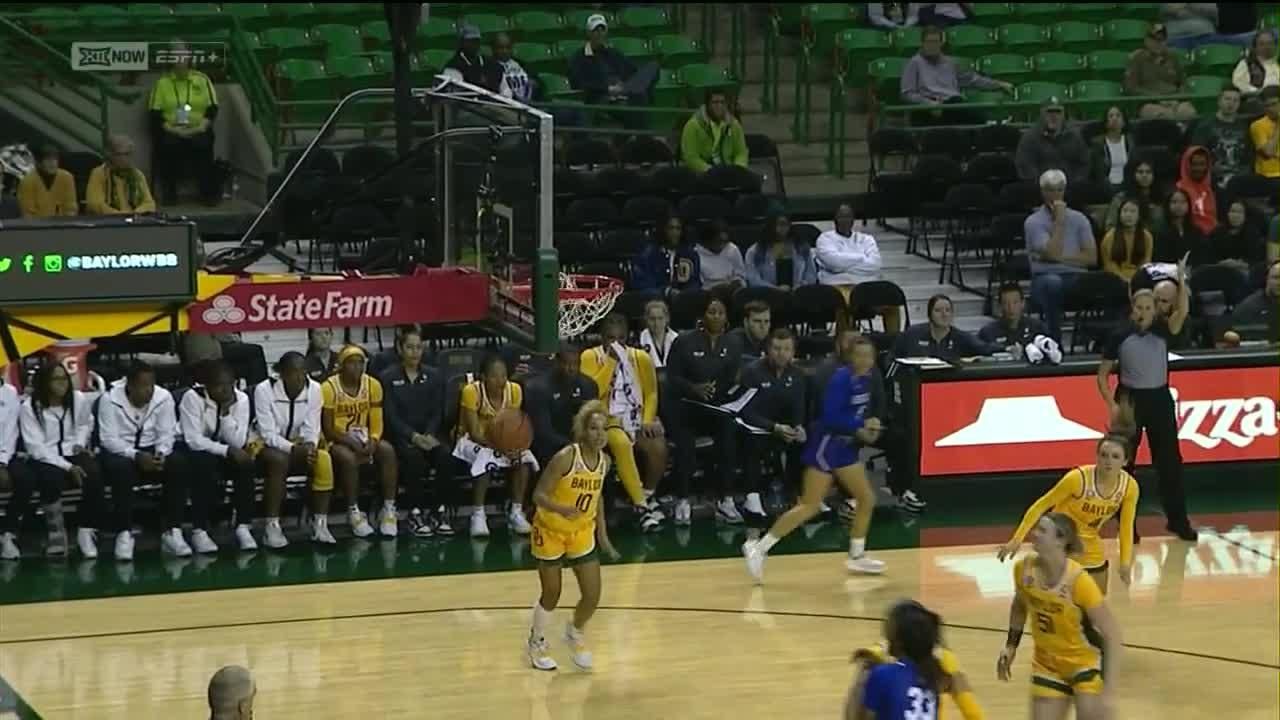 Lauryn Mapusua nails the 3-point shot vs. Baylor Bears - ESPN Video