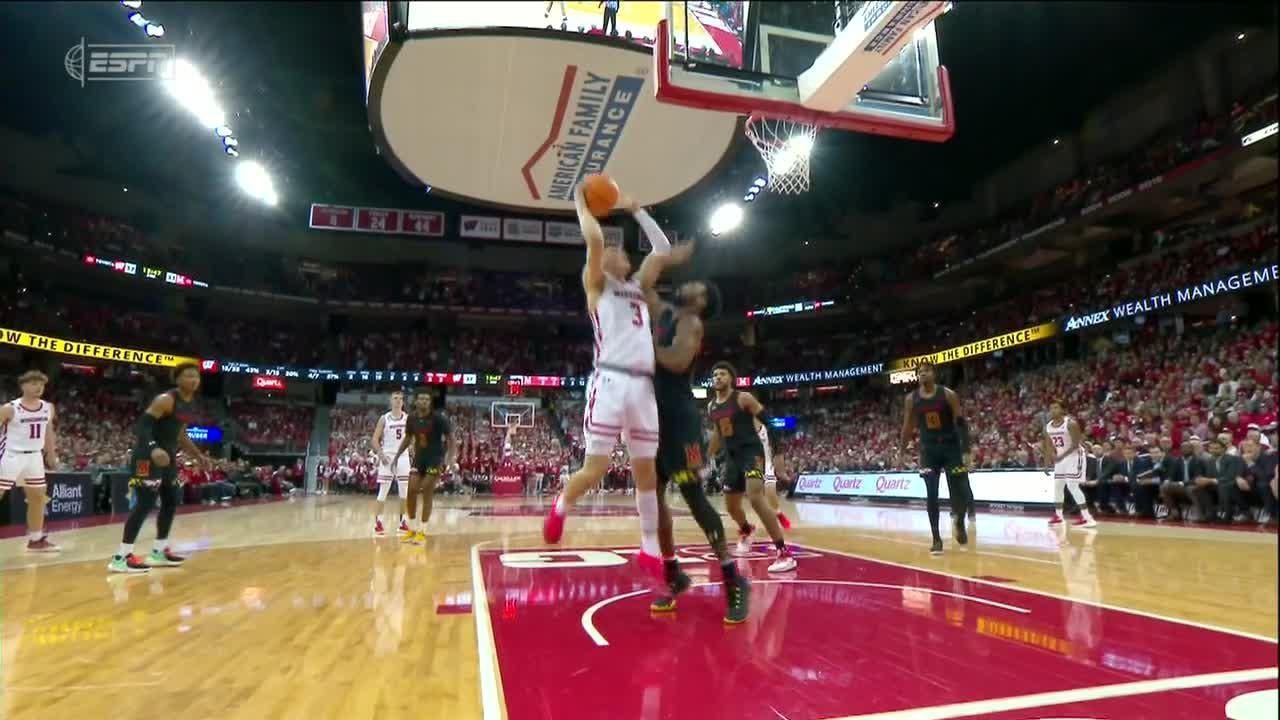 Patrick Emilien with the massive stuff at the rim - ESPN Video