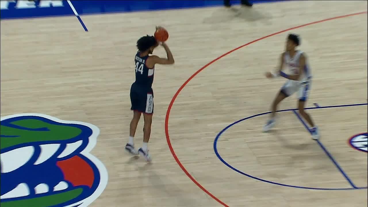 Andre Jackson hits early 3 for UConn - ESPN Video