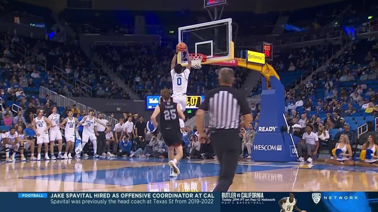 Jaylen Clark rocks the rim with powerful jam - ESPN Video