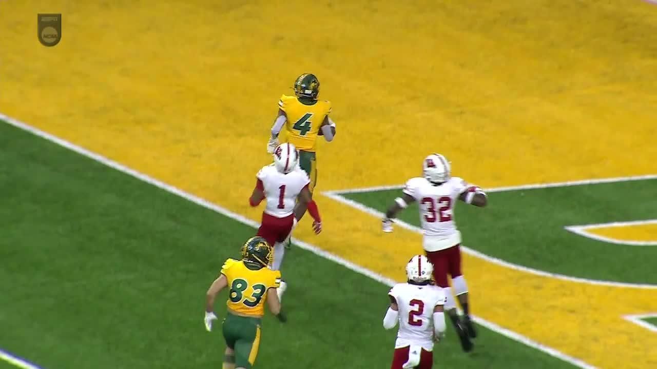 Touchdown! Kobe Johnson scores vs. Incarnate Word Cardinals - ESPN Video