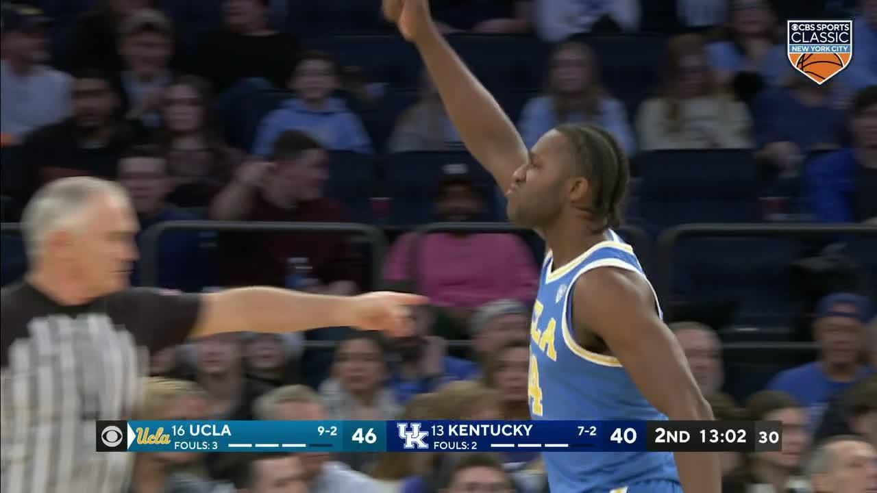 David Singleton sinks a UCLA 3-pointer - ESPN Video