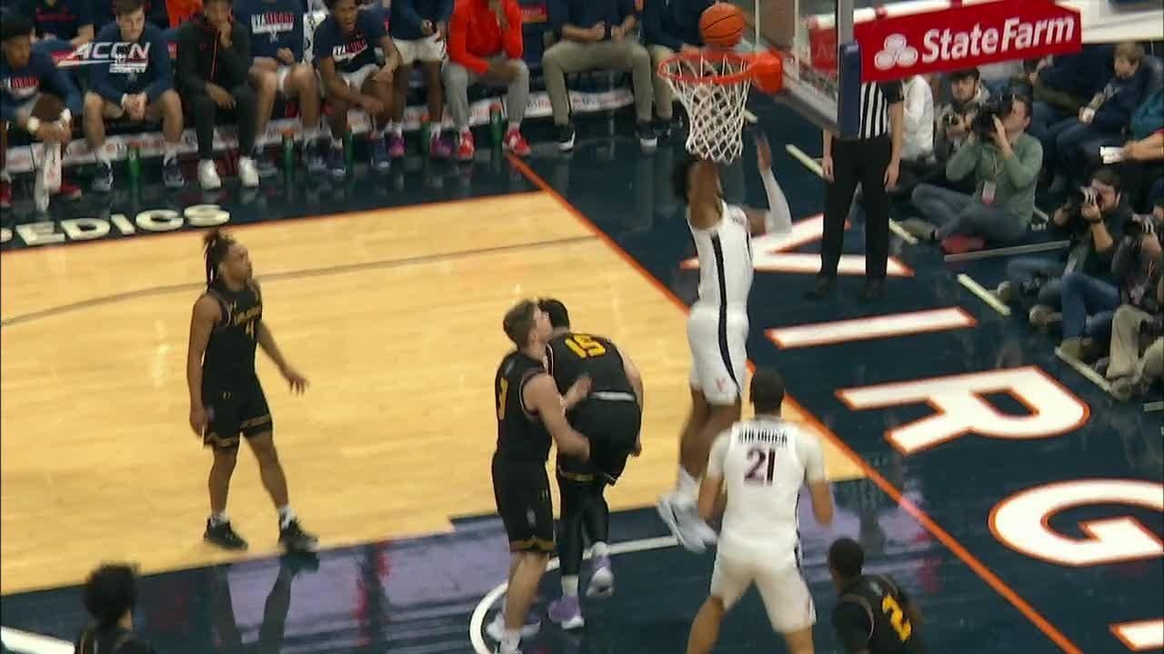 Jayden Gardner gets the and-1 to fall - ESPN Video