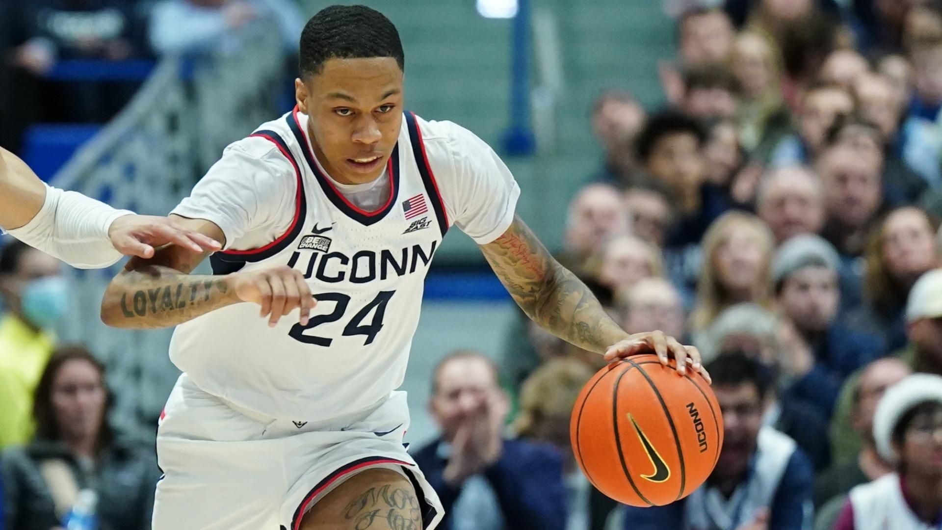 Jordan Hawkins leads UConn past Nova with 22-point game - ESPN Video