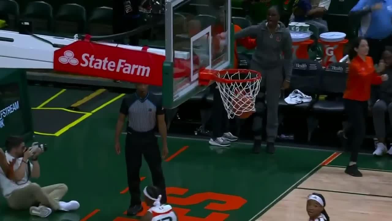 Lashae Dwyer gets the basket plus the foul - ESPN Video