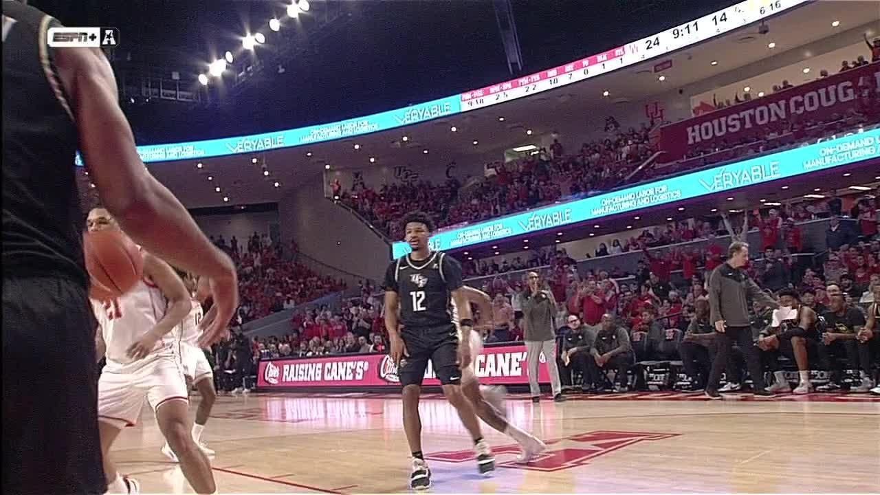 Marcus Sasser makes a great defensive play for the steal - ESPN Video