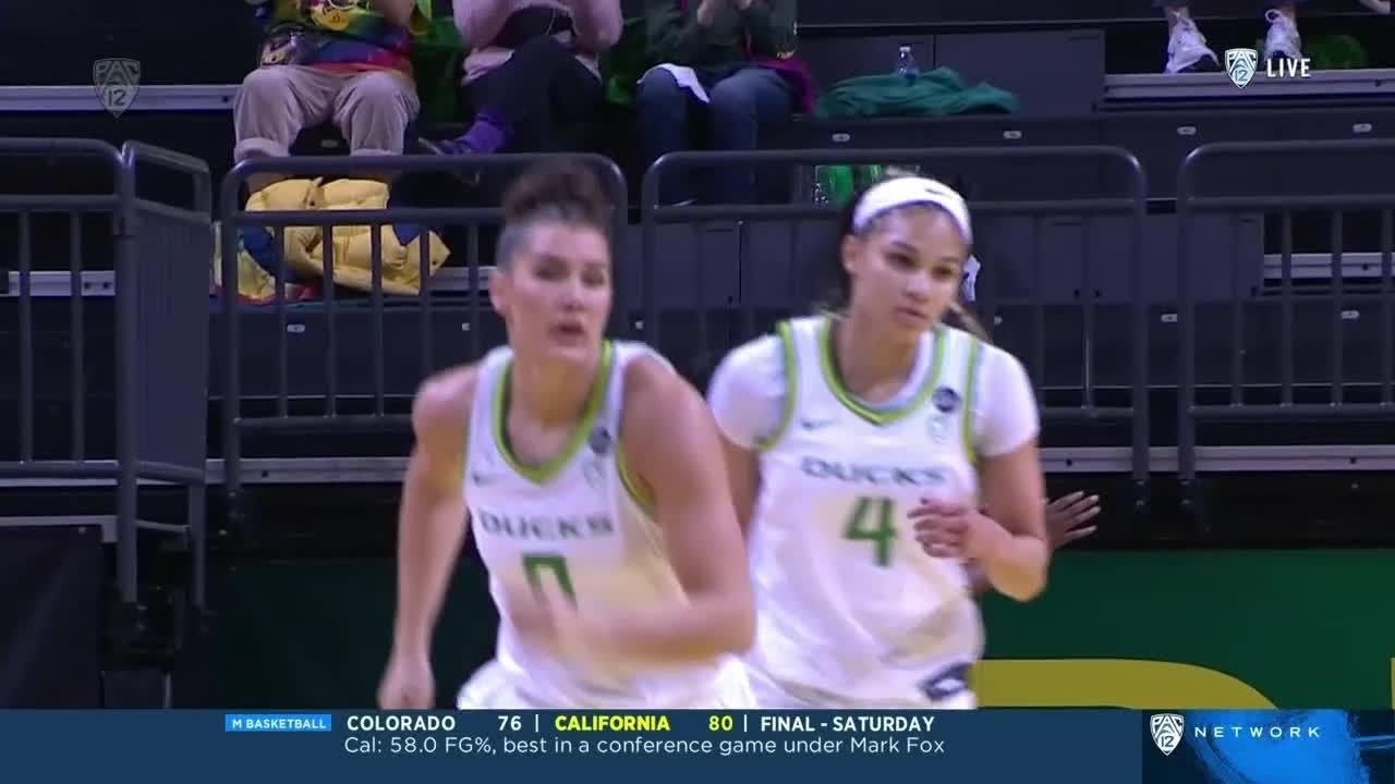 Taya Hanson shows off the range on triple - ESPN Video