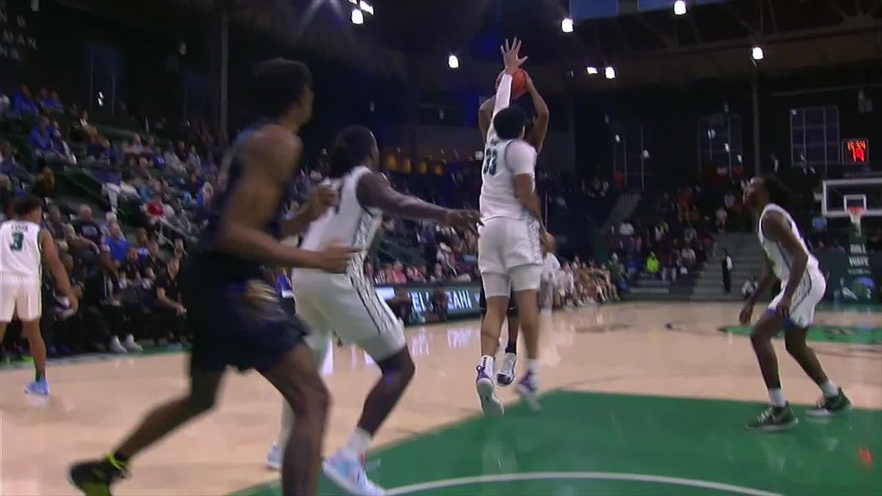 DeAndre Williams hits the jump shot vs. Tulane Green Wave - ESPN Video
