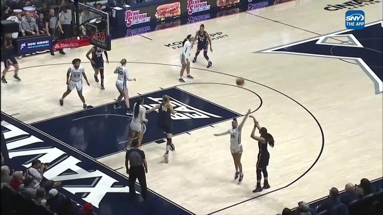 Nika Muhl knocks down the 3 - ESPN Video