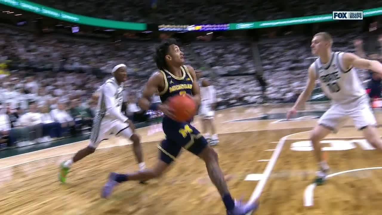 Kobe Bufkin lays one in from under the basket - ESPN Video