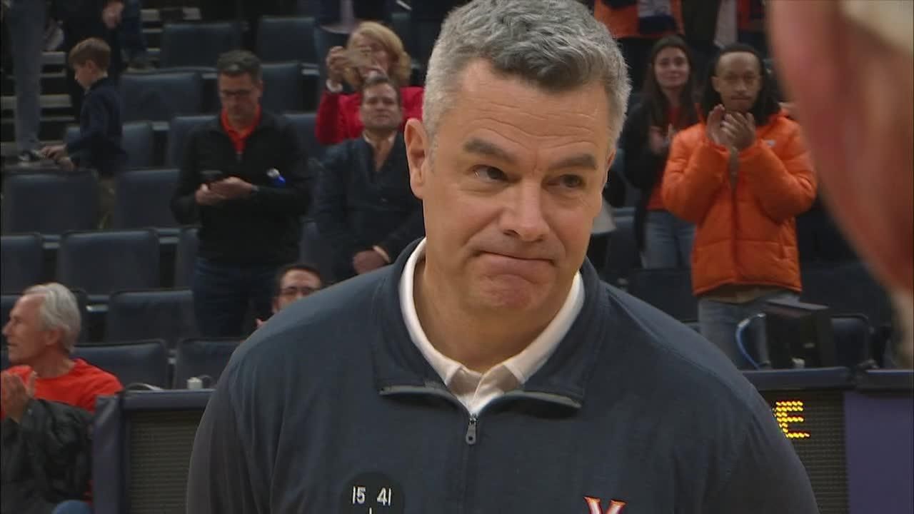 Tony Bennett becomes all-time wins leader for Virginia Cavaliers - ESPN ...
