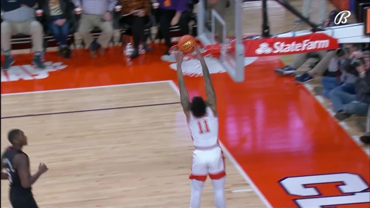Brevin Galloway makes a great defensive play for the steal - ESPN Video