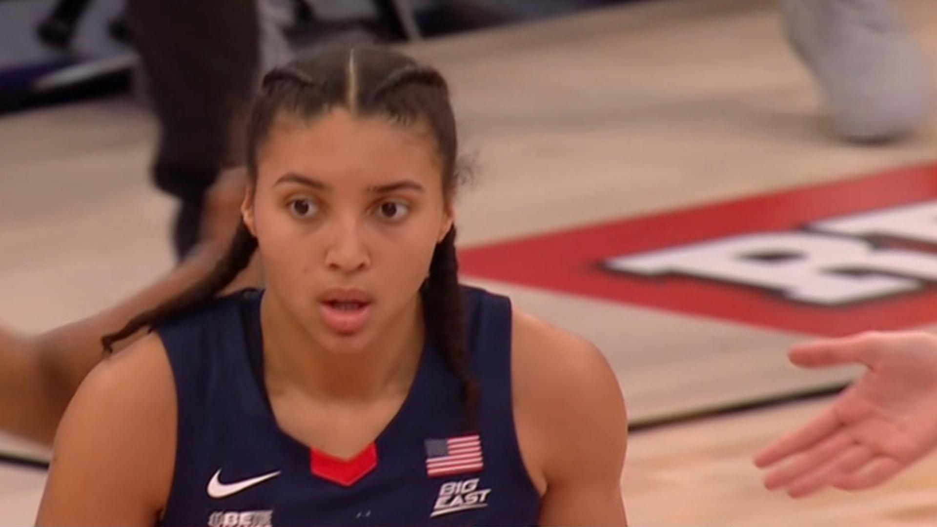 Azzi Fudd scores 14 points in her return to the court - ESPN Video