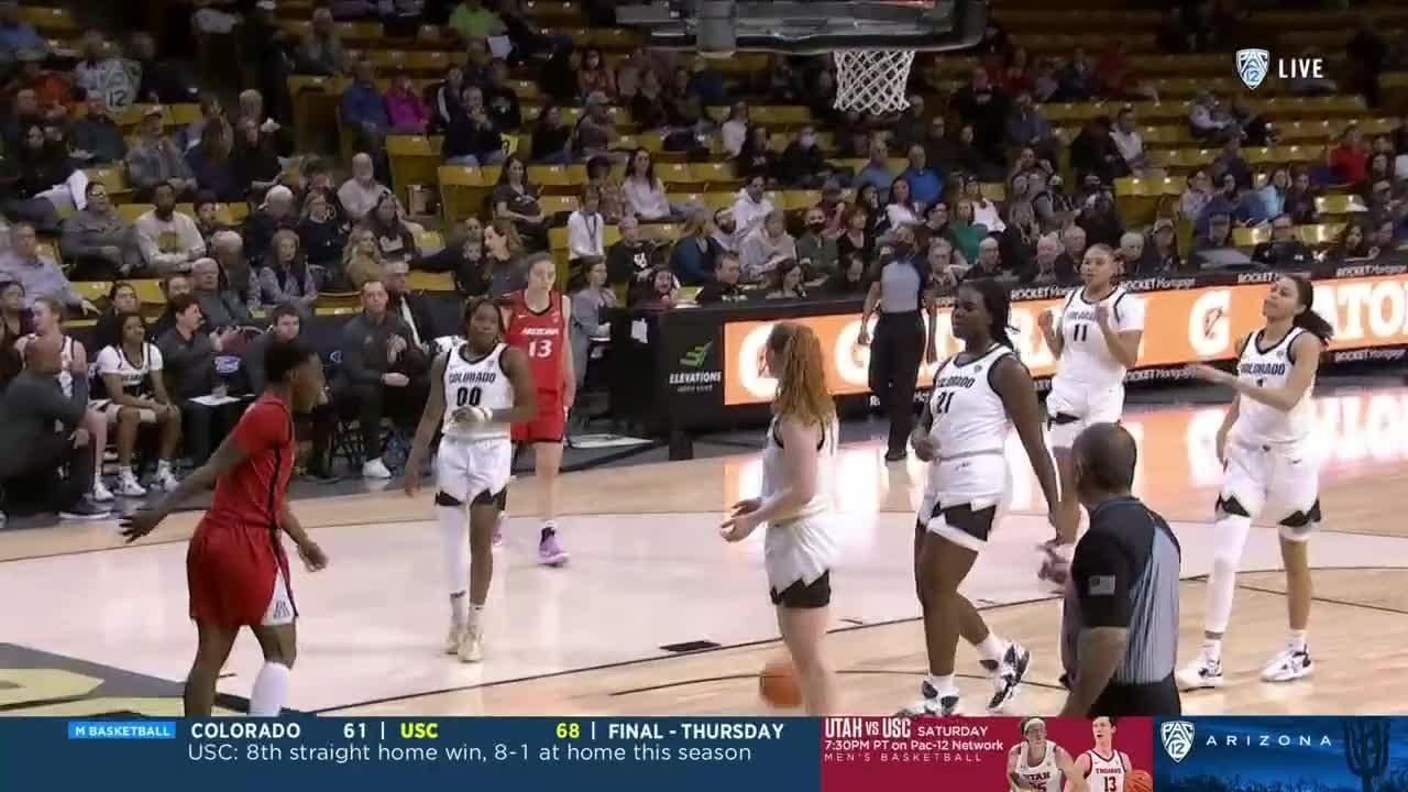 Shaina Pellington gets the lay-in to fall vs. Colorado Buffaloes - ESPN ...