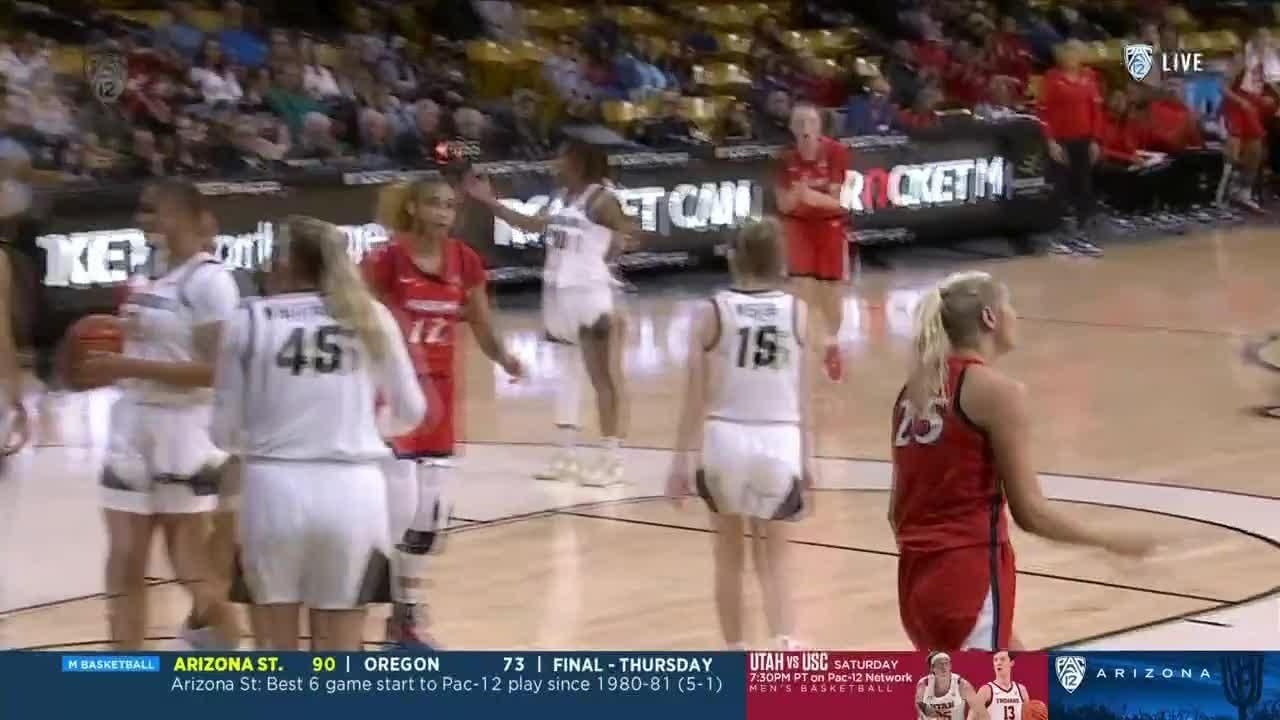 Cate Reese with the and-1 bucket - ESPN Video