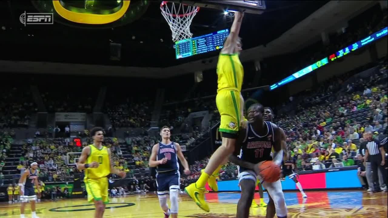 Oumar Ballo makes a nice move for the lay-in - ESPN Video