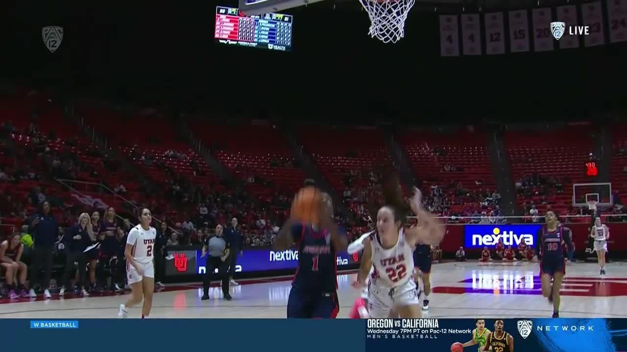 Shaina Pellington makes a great defensive play for the steal - ESPN Video