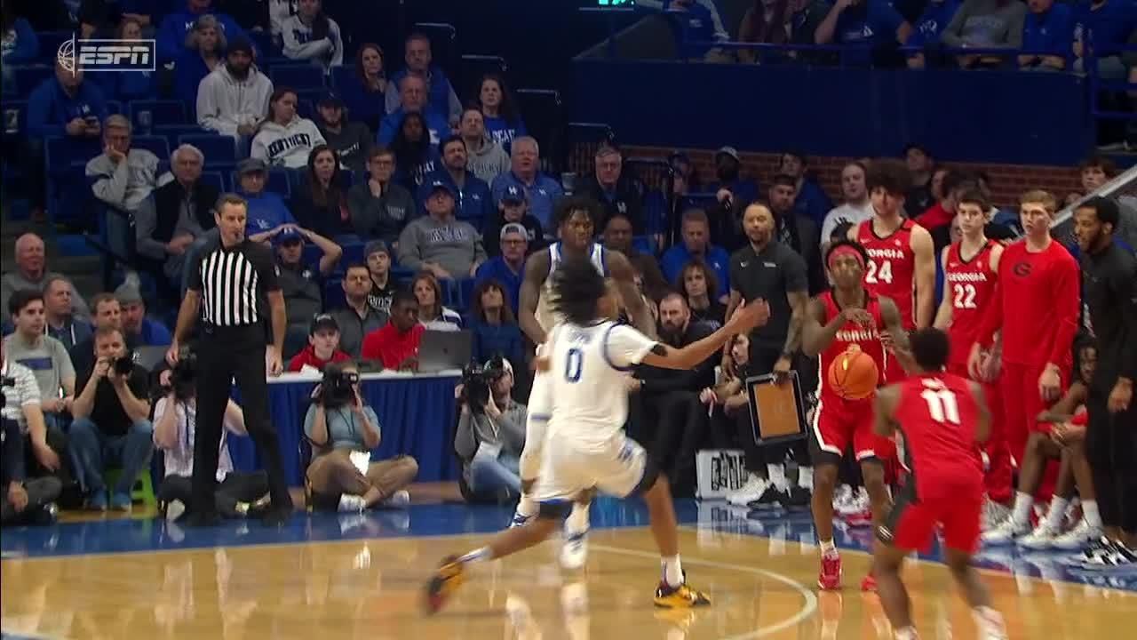 Justin Hill drains a 3-pointer - ESPN Video