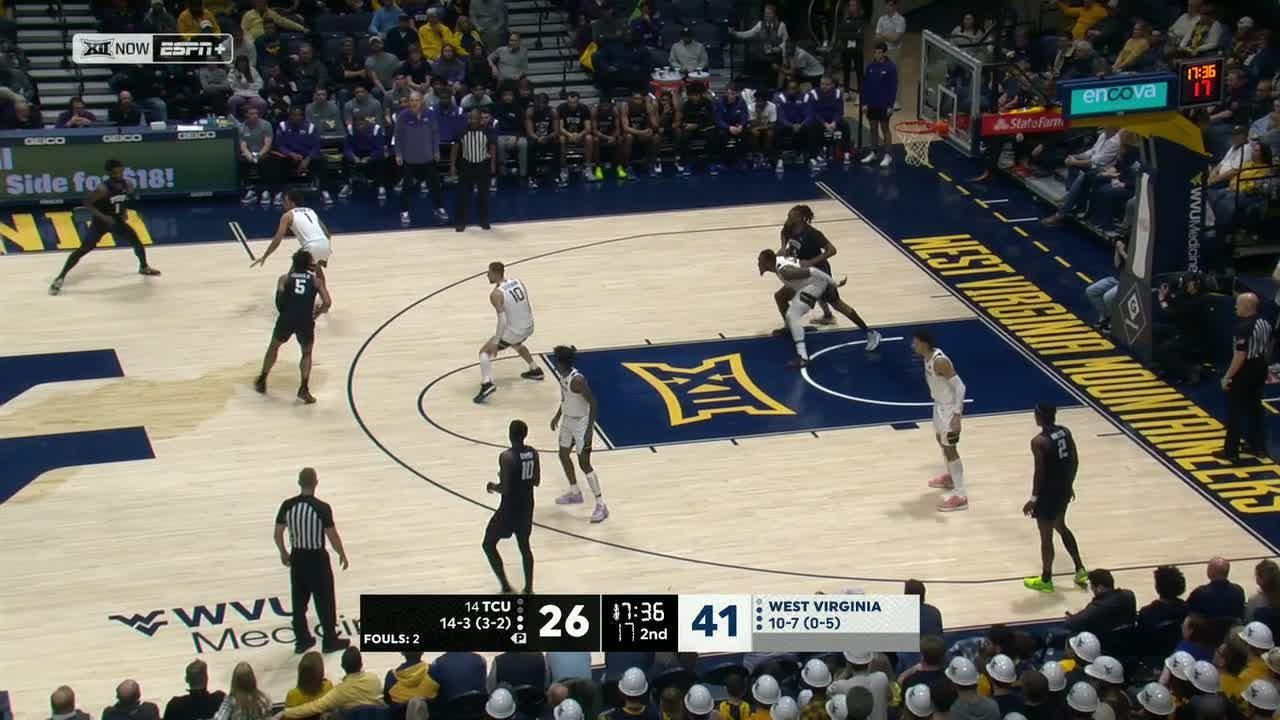 Check out this sweet dime from Damion Baugh - ESPN Video